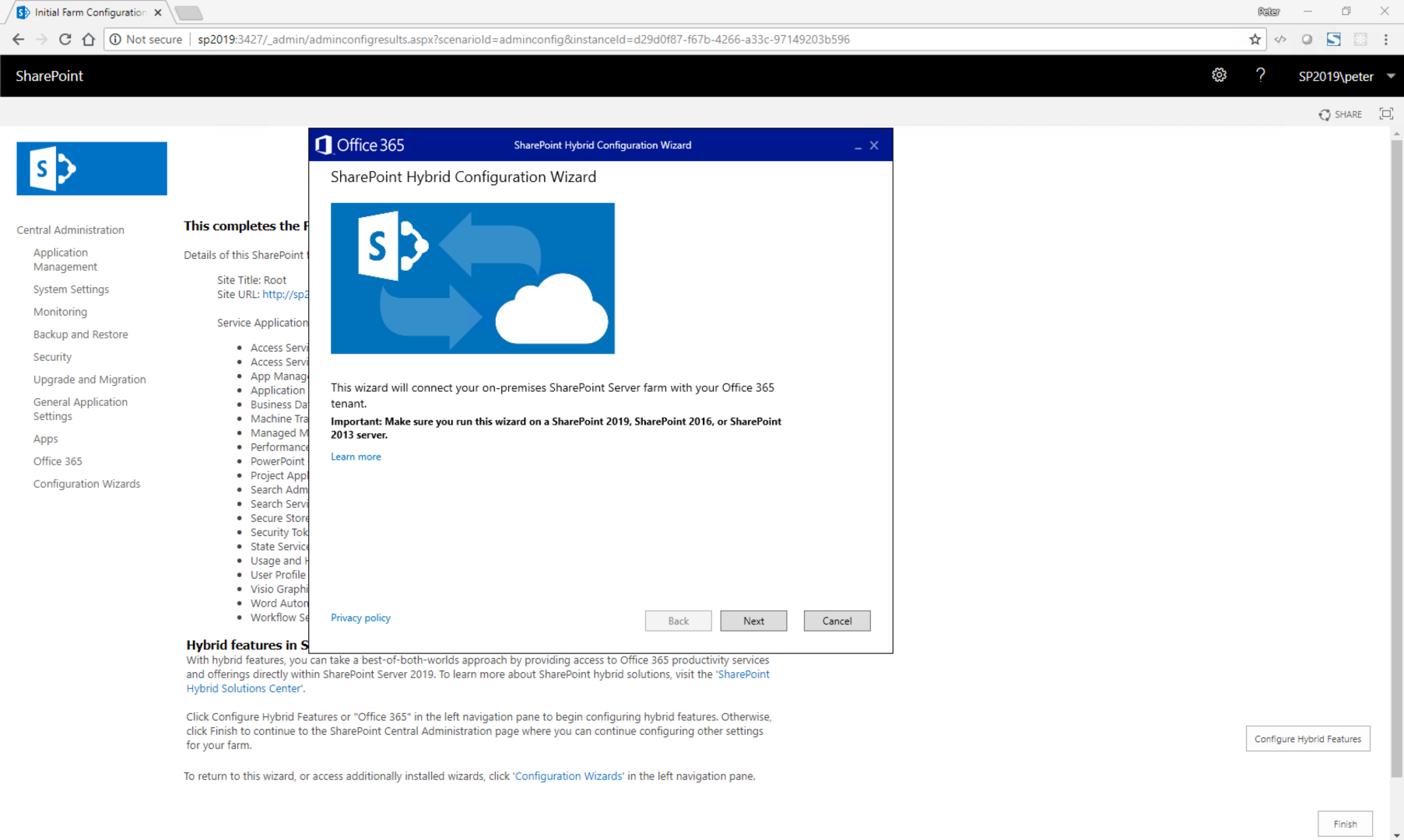 SharePoint 2019 first try – Quantr