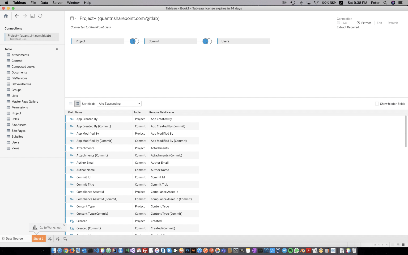 First try Tableau with SharePoint Online – Quantr