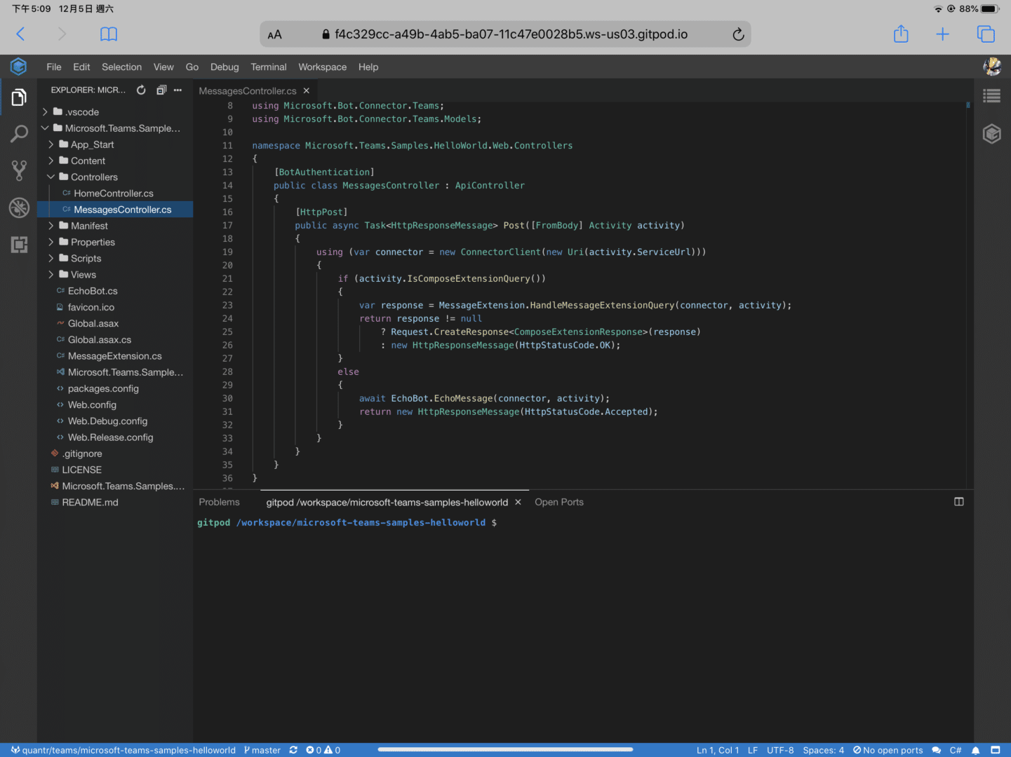 Gitlab Gitpod Is A Very Good Online Coding Environment Quantr